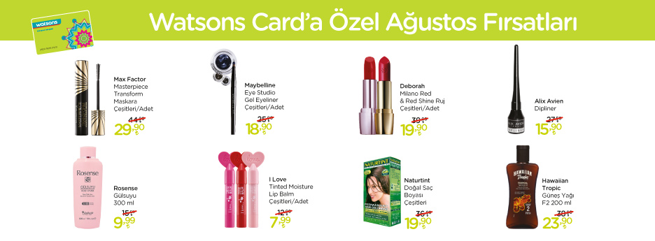 Watsons Card Web Sitesi